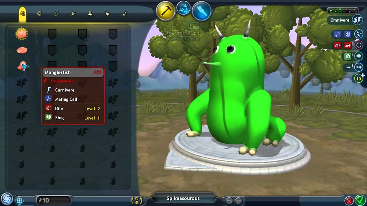 SPORE Its so fat! episode 1. - YouTube