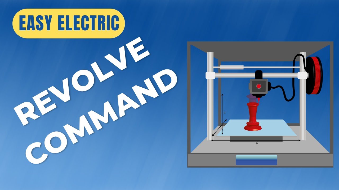 Lesson 17: Revolve Command - YouTube
