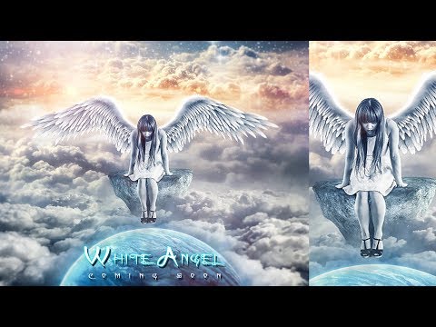 Photoshop | Fantasy | White Angel | Movie Poster Design | By Somnath Photography