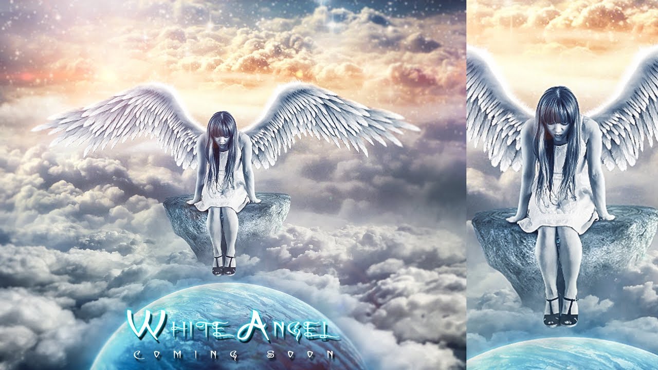 Photoshop | Fantasy | White Angel | Movie Poster Design | By Somnath ...