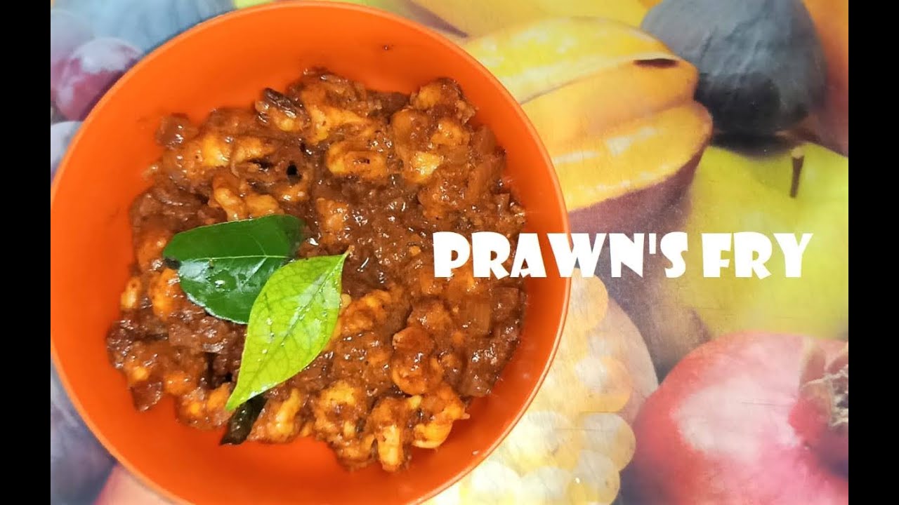 Prawn's Fry Recipe | AANJIE KAISUVAI | - YouTube