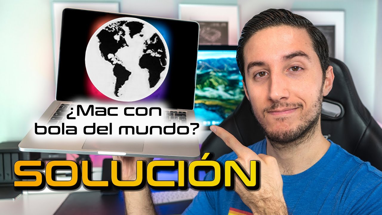 Mi mac inicia con "bola del mundo" girando: Soluciones - YouTube