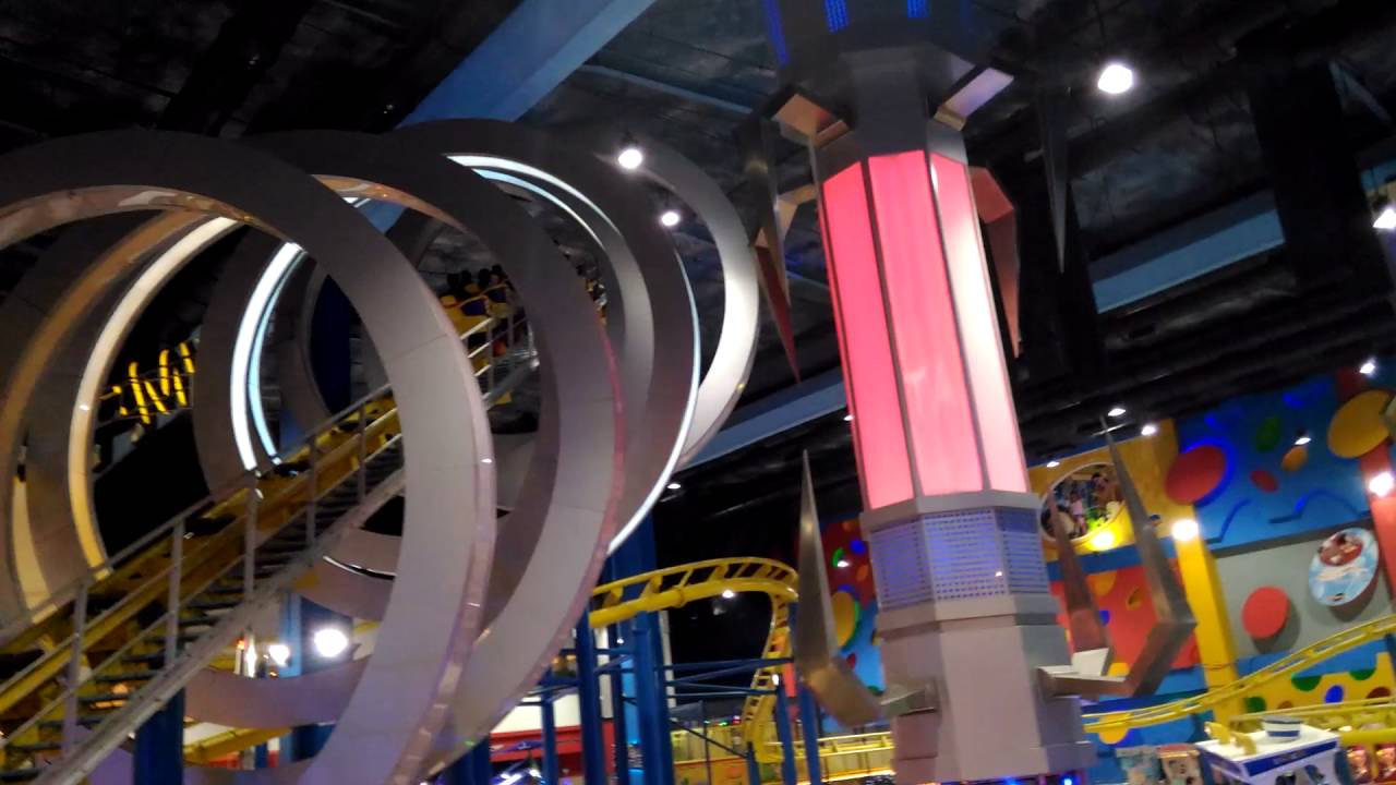 Timezone Lippo Karawaci [Roller Coaster] Lebaran 2016 - YouTube