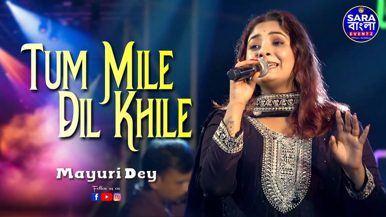 Tu Mile Dil Khile | Kumar Sanu | Alka Yagnik || Live Cover By Mayuri ...