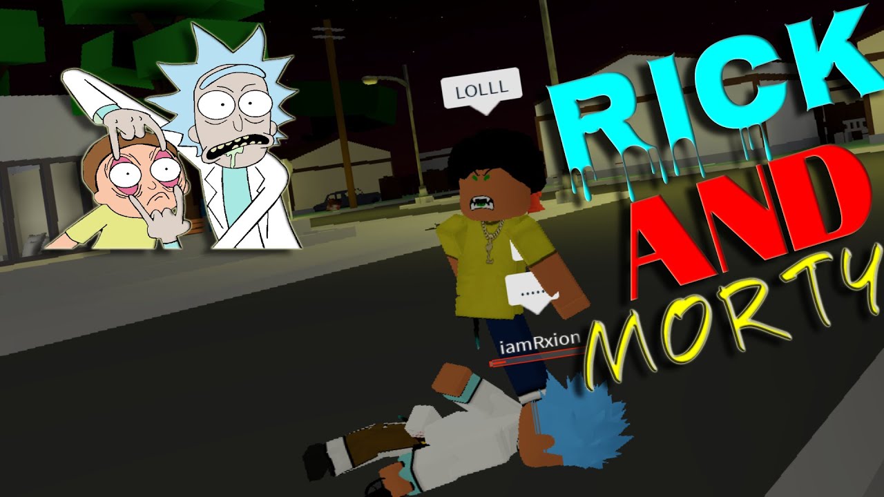Rick and Morty return to da hood*fighting barbs*(Pt.2) - YouTube
