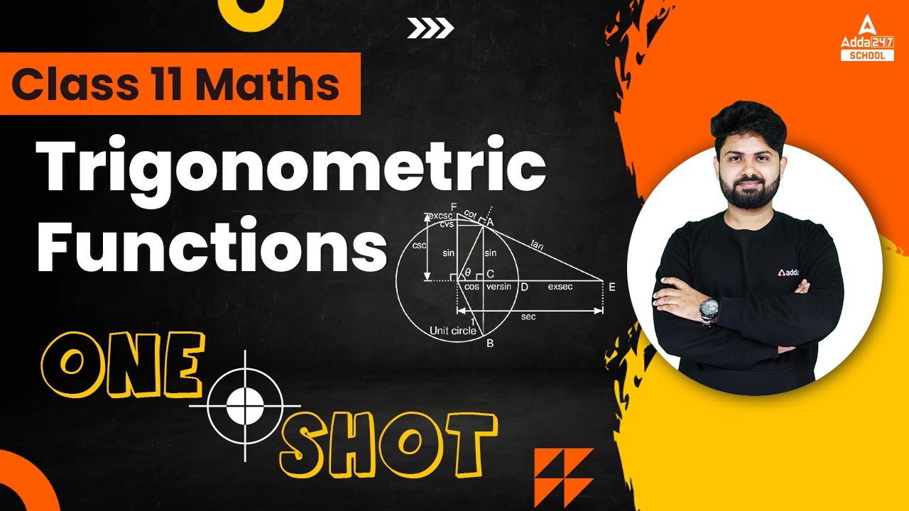 Trigonometry in One Shot | Trigonometric functions Class 11 | By ...