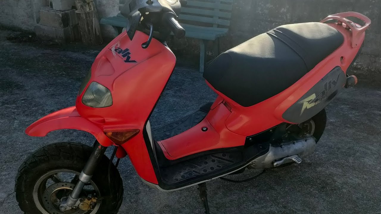 Aprilia rally 50cc - YouTube