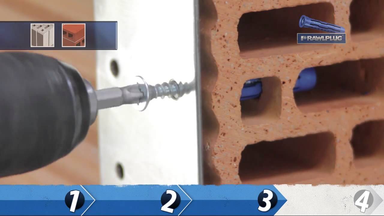 Screwfix - Rawlplug Rawl-4-All Wall Plugs - YouTube