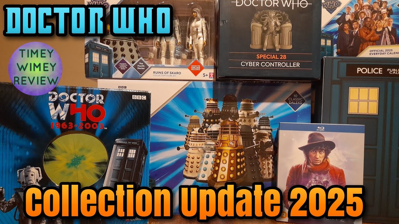 Doctor Who Collection Update 2025 (Timey Wimey Review) - YouTube