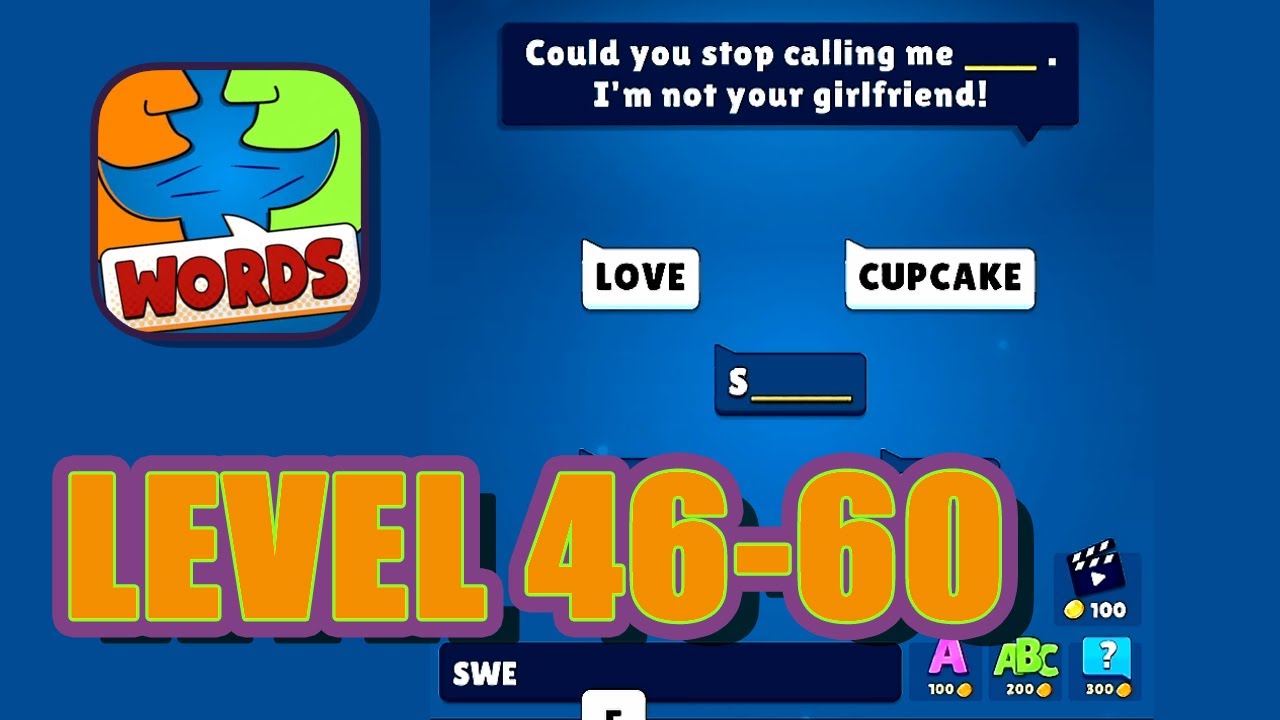 😆Popular Words 🤣Family Game🥳Level 46-60 | Gameplay🧐 - YouTube