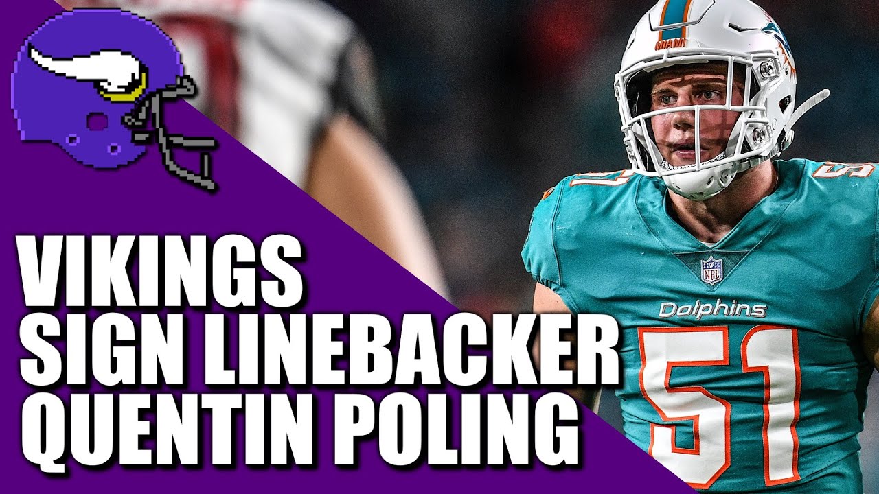 Vikings Sign LB Quentin Poling! 👀👀👀 - YouTube