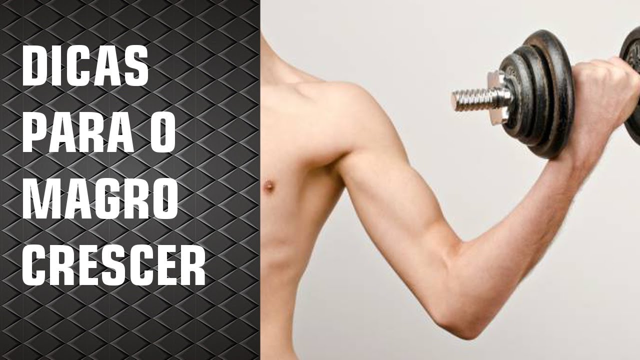 Dicas para MAGROS ganharem MASSA MUSCULAR - YouTube