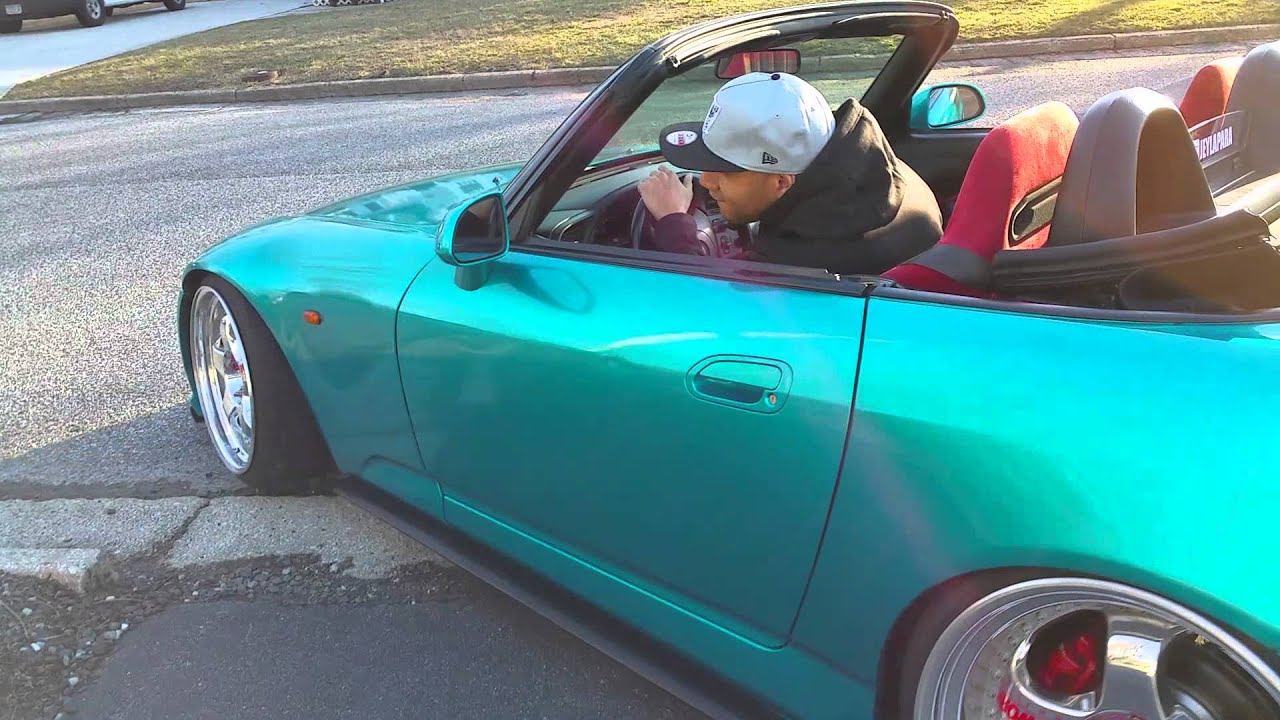 S2000 wrapped teal - YouTube