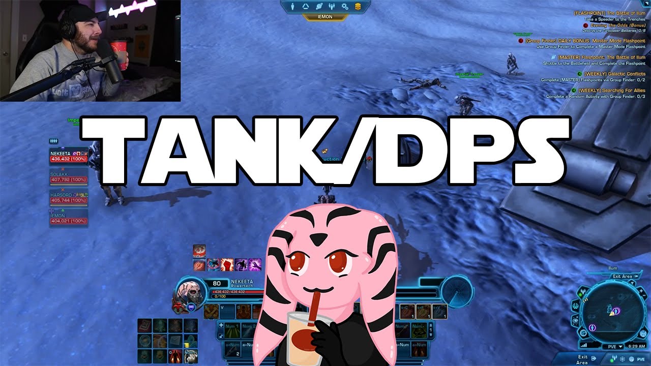 TANK BUT DPS | Swtor - YouTube