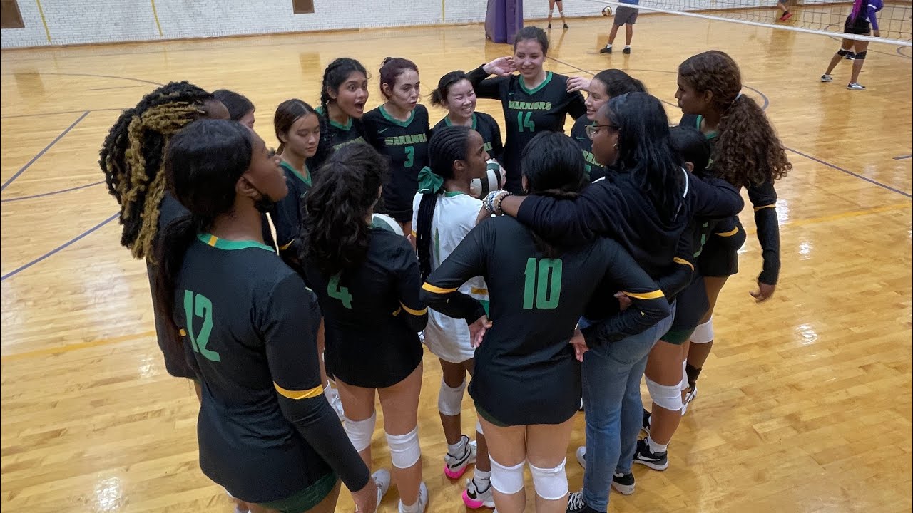 GWCP Volleyball vs Muchin College Prep - YouTube