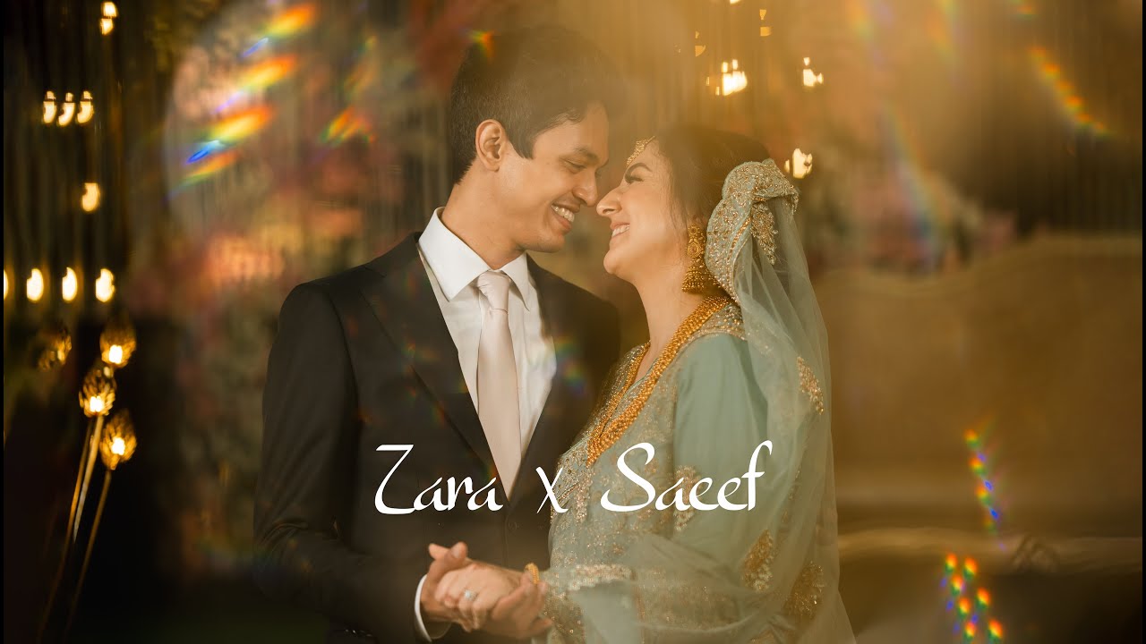 Zara & Saeef wedding Reception || Electric Love || Reels & Films ...