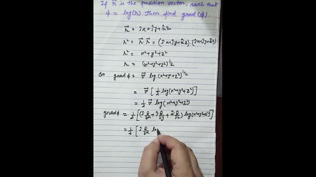 Unit 5 Numerical-6 (Gradient) - YouTube