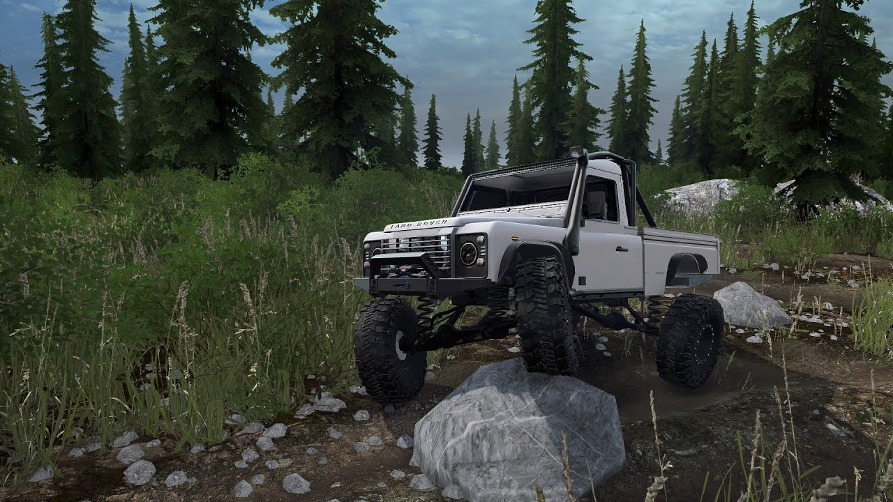 Spintires Mudrunner @TMOffroad Offroad Land Rover Defender 110 HCPU ...