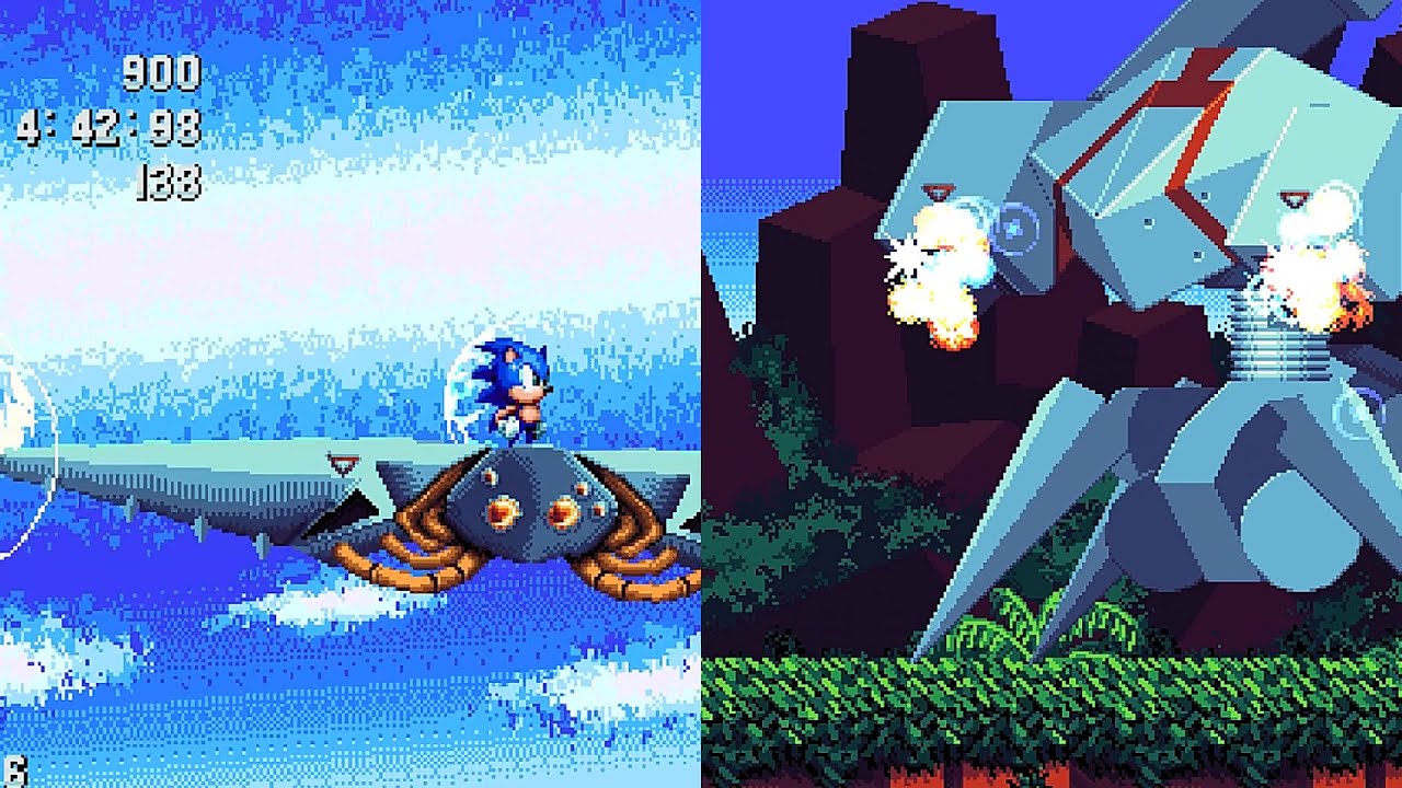 Sonic & Knuckles Newtrogic Panic (Fan Game Playable Demo) - Tropical ...