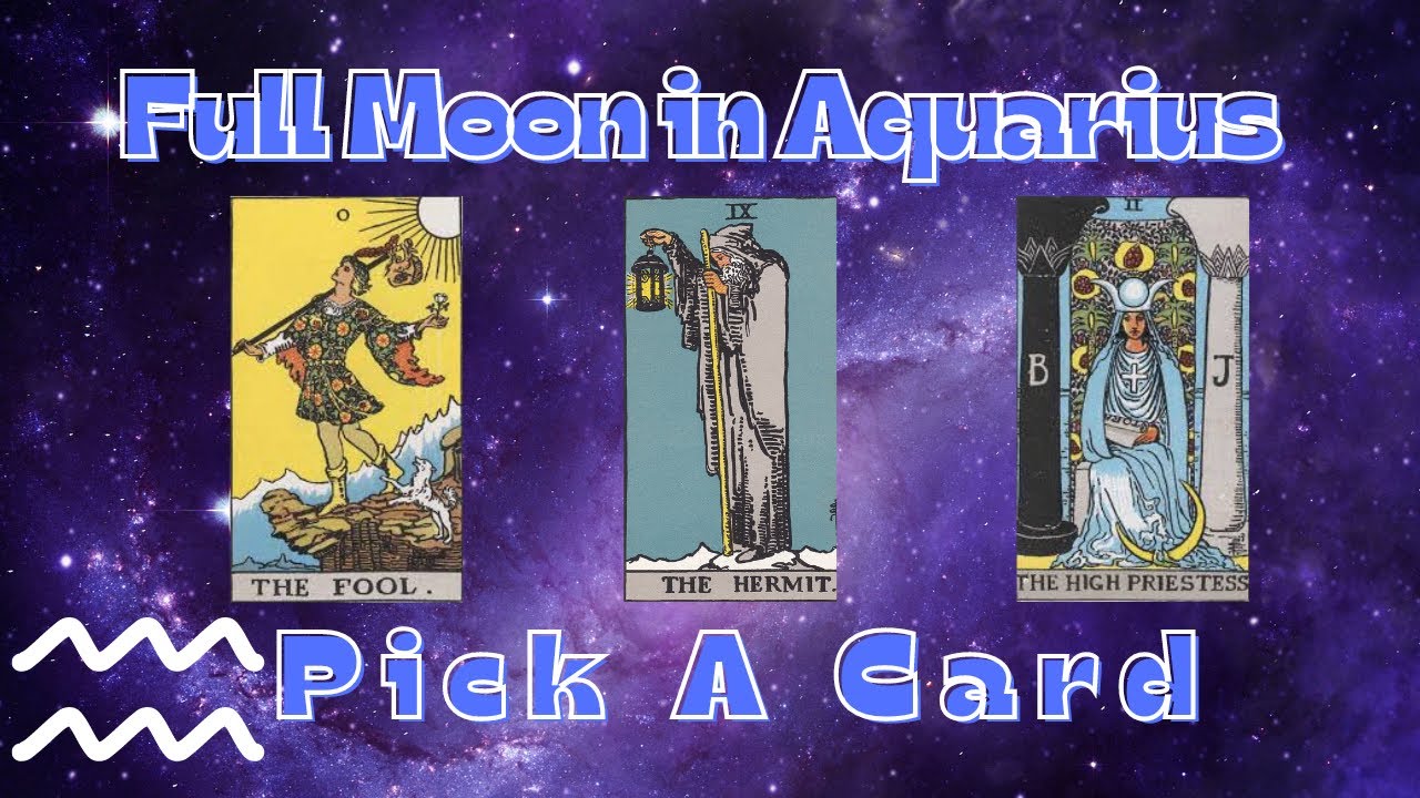 Full Moon in Aquarius August 2023 - YouTube