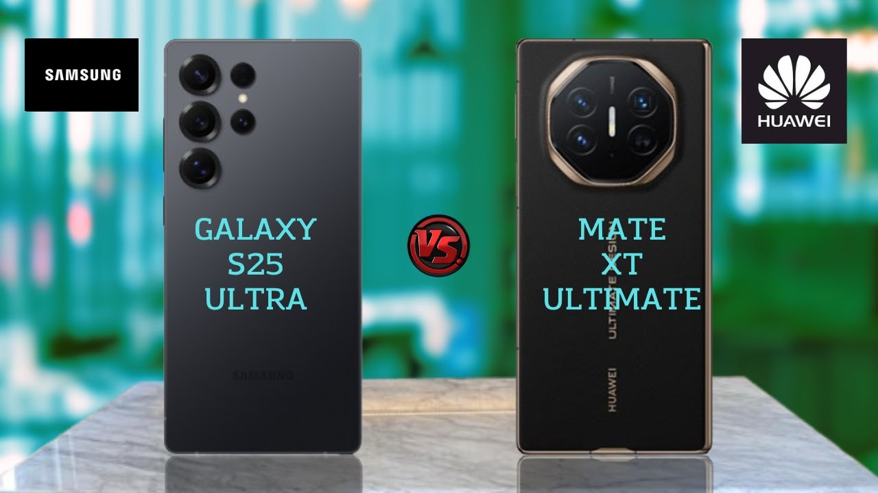 Samsung Galaxy S25 Ultra vs Huawei Mate XT Ultimate - YouTube
