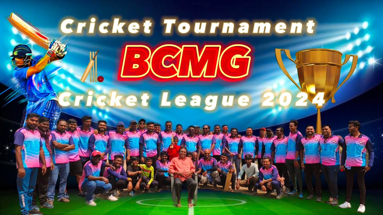 BCMG Cricket League 2024 Tournament BCMG - YouTube