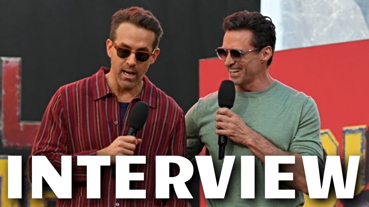 DEADPOOL & WOLVERINE | Ryan Reynolds & Hugh Jackman Interview Panel On ...