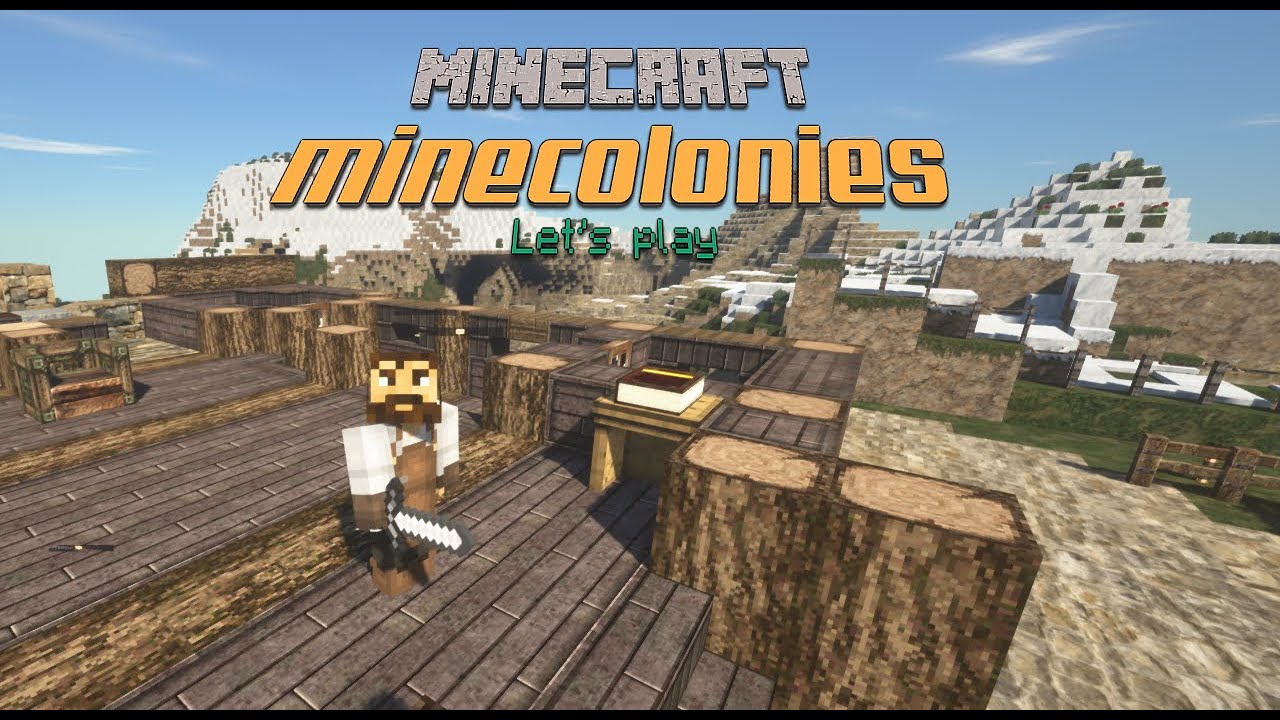 Minecraft Minecolonies - Expanding the walls - YouTube