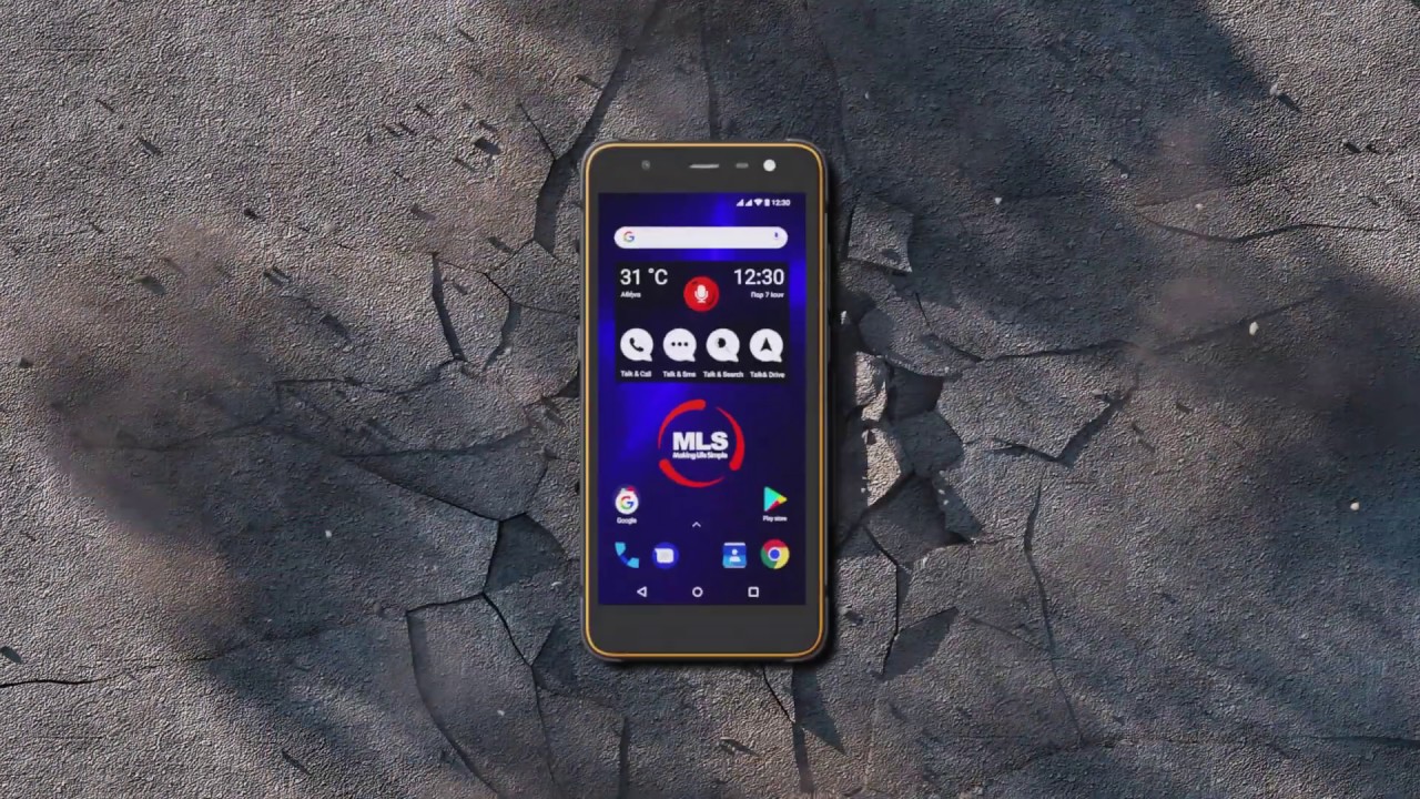 Ανακάλυψε το νέο ανθεκτικό smartphone MLS Apollo P10 - YouTube