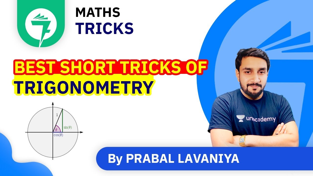 7-Minute Maths Tricks | Best Short Tricks of Trigonometry | By Prabal ...