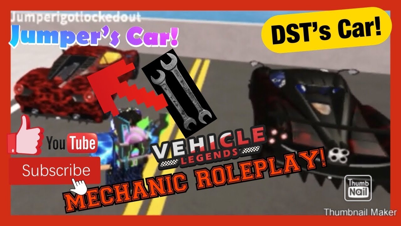 Vehicle Legends Mechanic Roleplay with GamingWithJumper! (Roblox) - YouTube