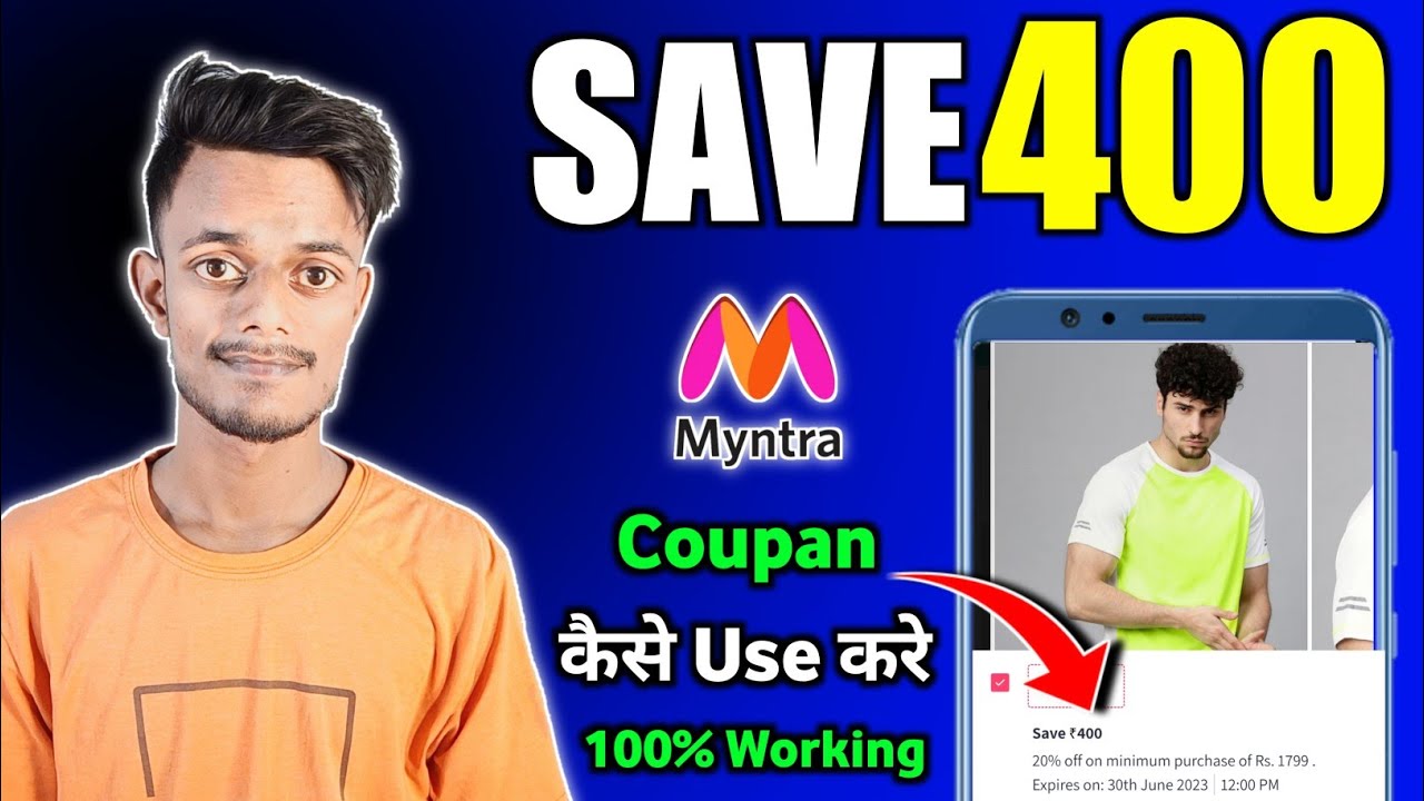 Myntra 400 Promo Code Kaise Use Kare 100%Discount|Myntra Coupon Kaise ...