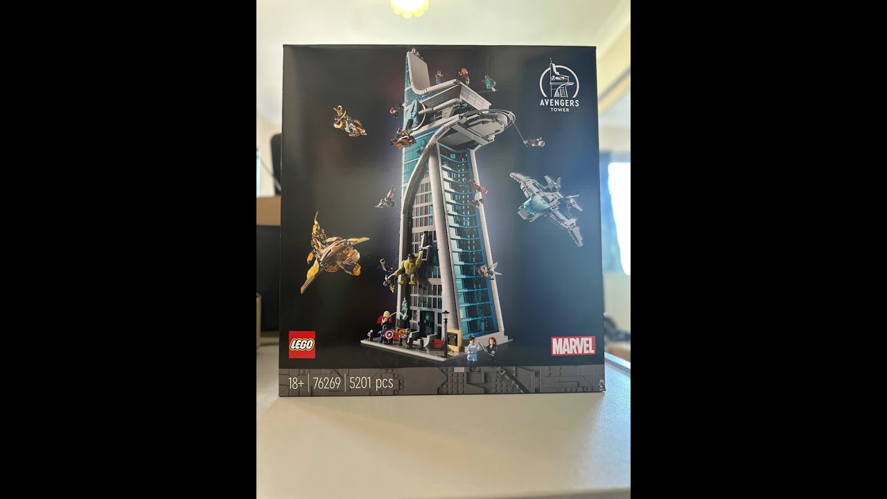 LEGO MARVEL's AVENGERS TOWER Set 76269 (Phase 1 of Tower Building ...