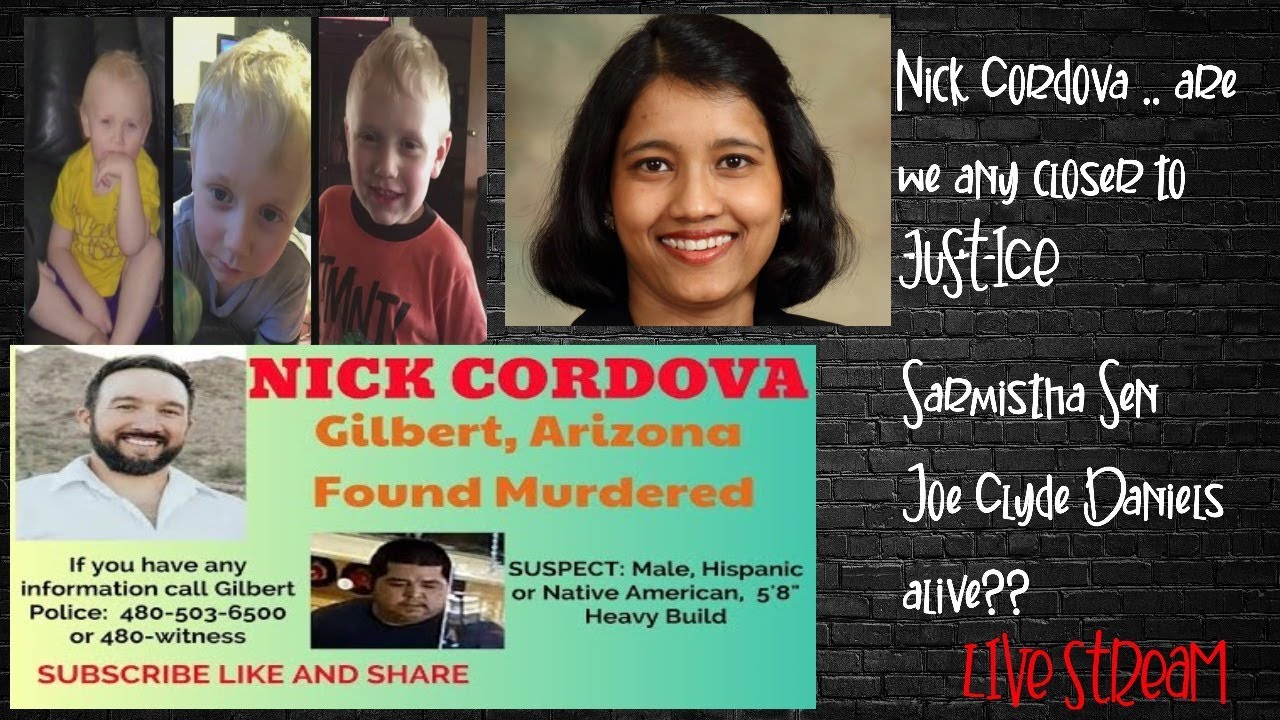 Nick Cordova any new news? Sarmistha Sen TX scientist killed, Joe Clyde ...