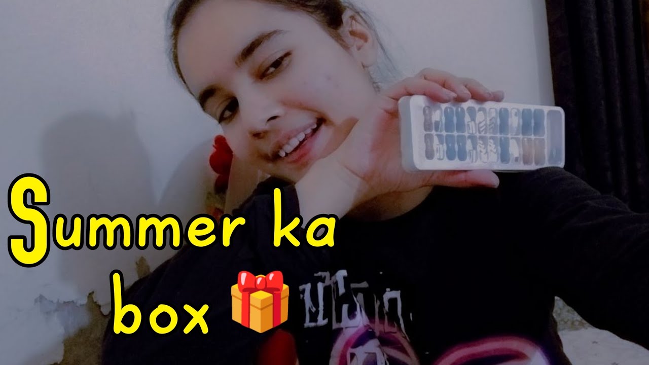 aaj hai summer ka Volgs | OMG 😰 | box mein ka hai | Muskan Volgs - YouTube