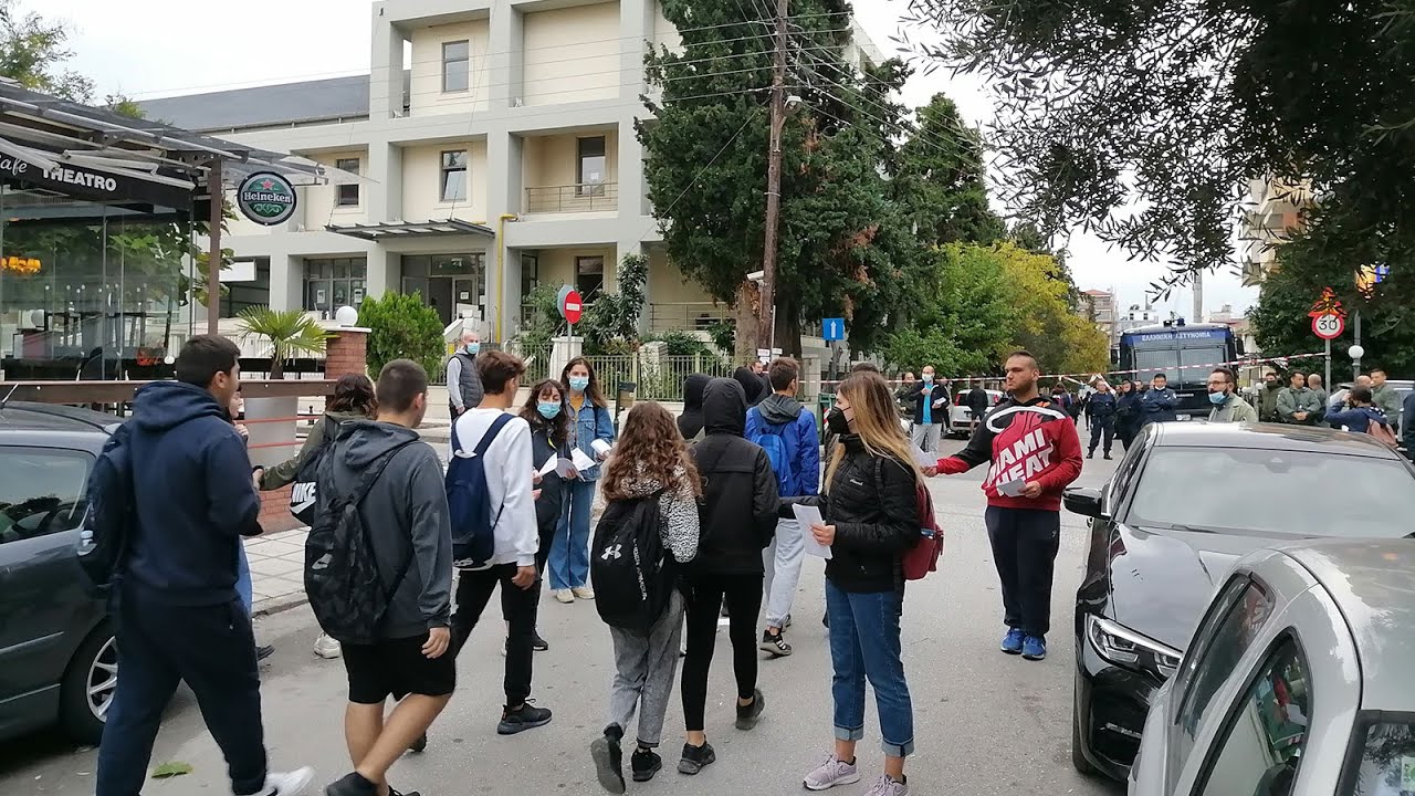 Εξόρμηση Φοιτηιτκών Συλλόγων και φορεών στο ΕΠΑΛ Σταυρούπολης - YouTube