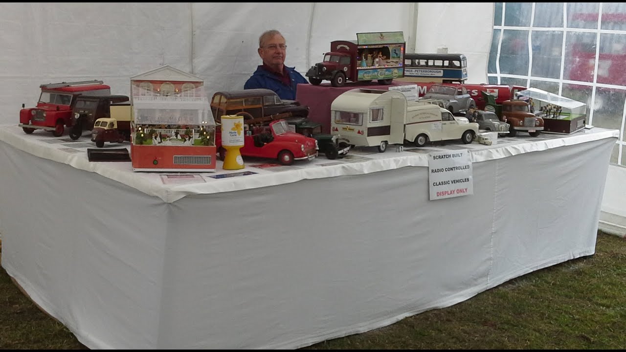 Lens scratch built vintage vehicle models - YouTube