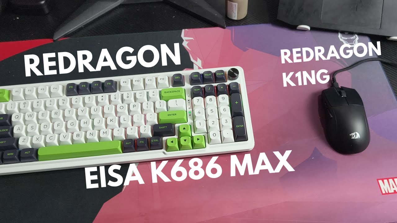 Boleh Juga Nih Keyboard | Redragon EISA K686 MAX & Redragon K1NG MAX 1K ...