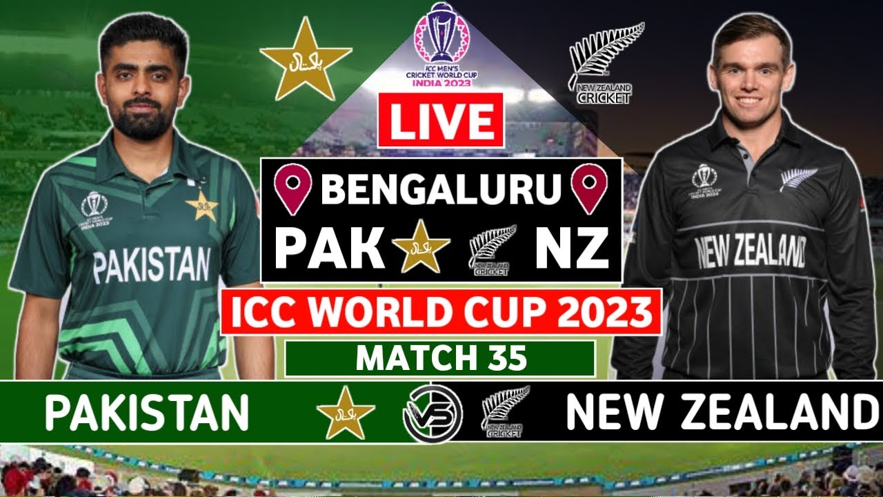 ICC World Cup 2023 Live: NZ vs PAK Live Scores | New Zealand vs ...