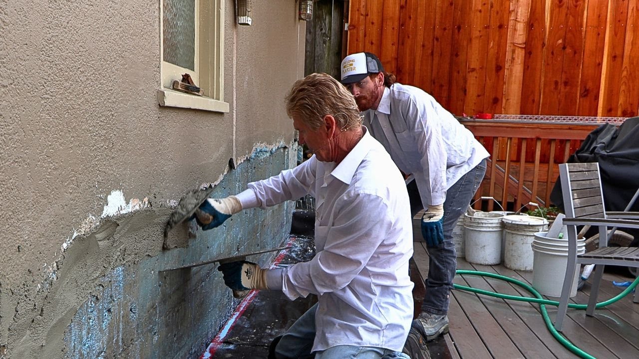 Muscles and strength needed for plastering - YouTube