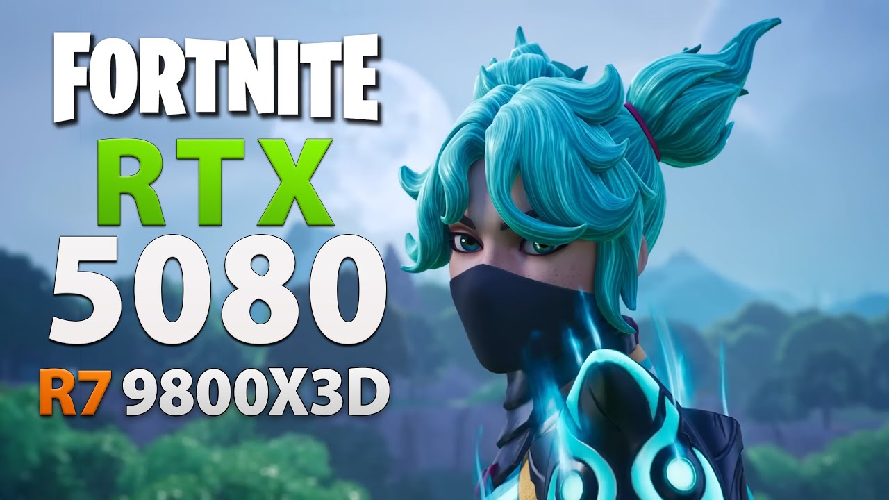 RTX 5080 - Fortnite | All Settings - Performance Mode, DLSS, Ray ...