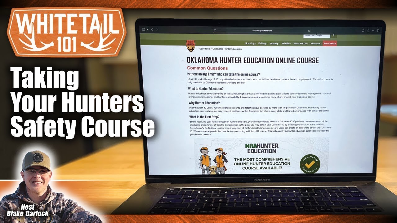 Taking Your Hunters Safety Course - YouTube