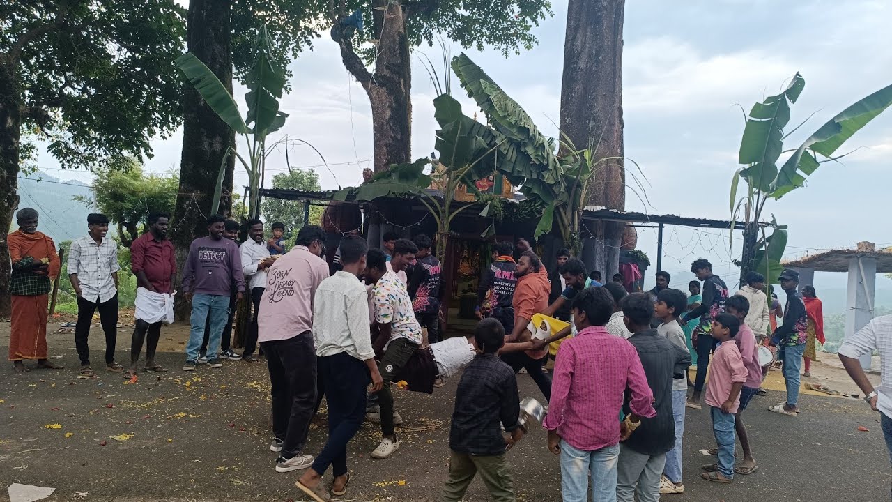 Valparai Karumalai balaji temple kovil celebrate - YouTube