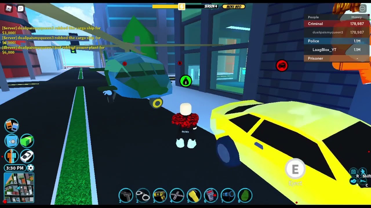 Arresting Hackers And Destroying them in Jailbreak - Part 1 | Roblox ...