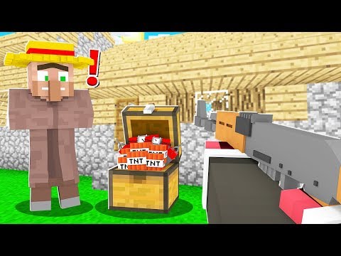 FAKİR KÖYDE EV KONTROLÜ YAPTI! 😱 - Minecraft