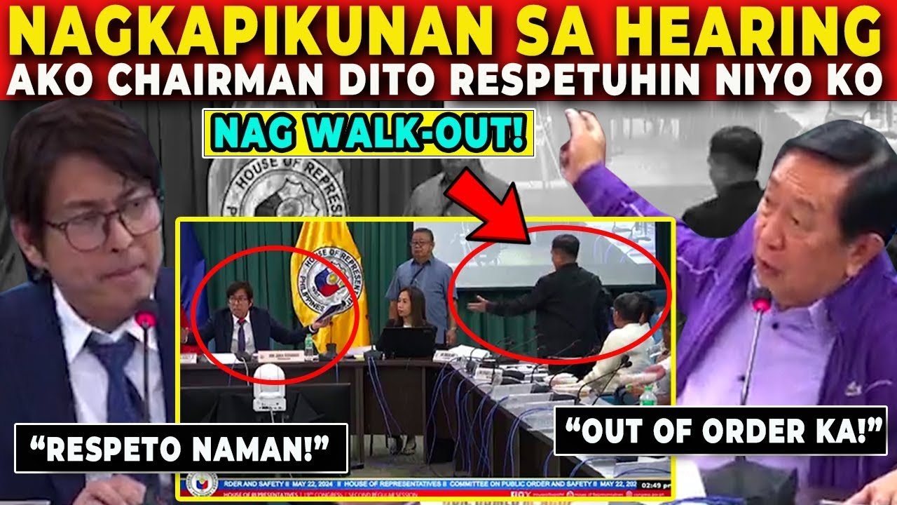 🔴 CONG. ACOP at CONG. DAN NAGKAPIKUNAN sa HEARING | Jevara PH - YouTube