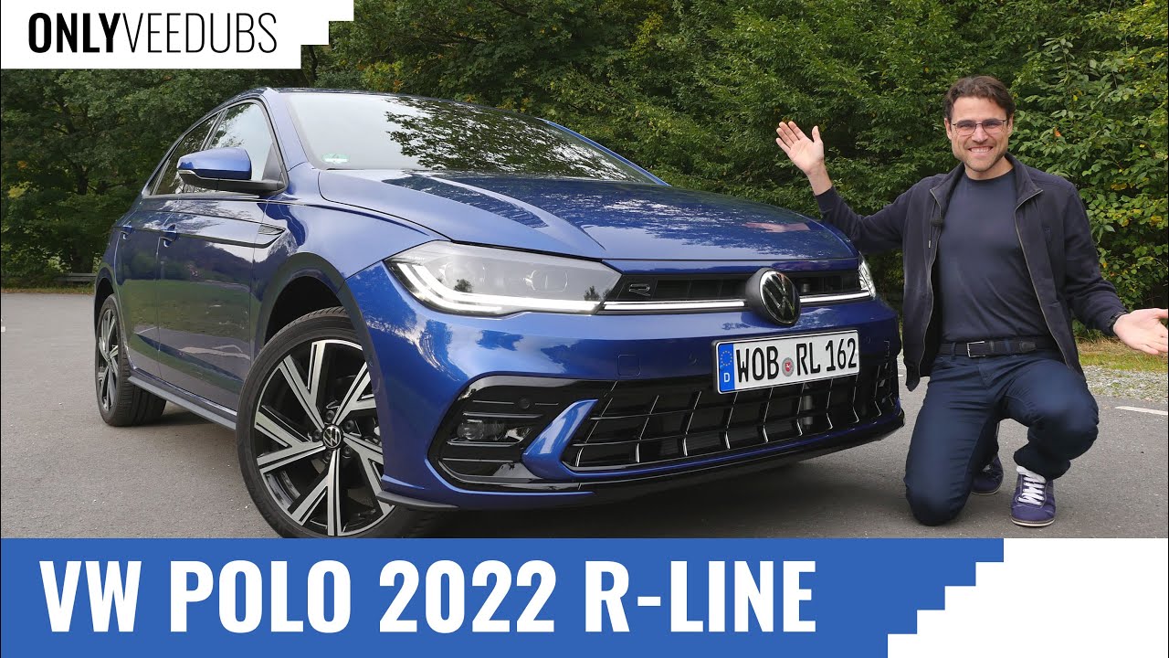 Volkswagen Polo 2022 Facelift - Test Driving the R-Line version with ...