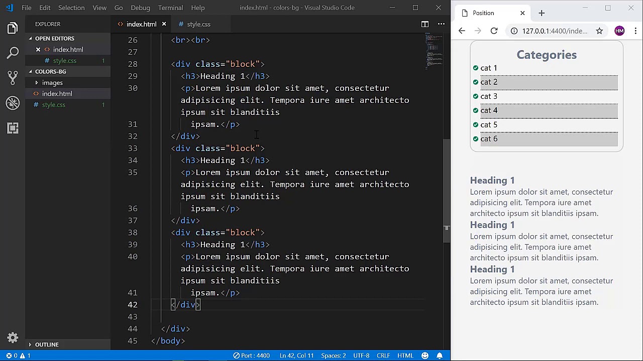 شرح Css3 Part5 Youtube