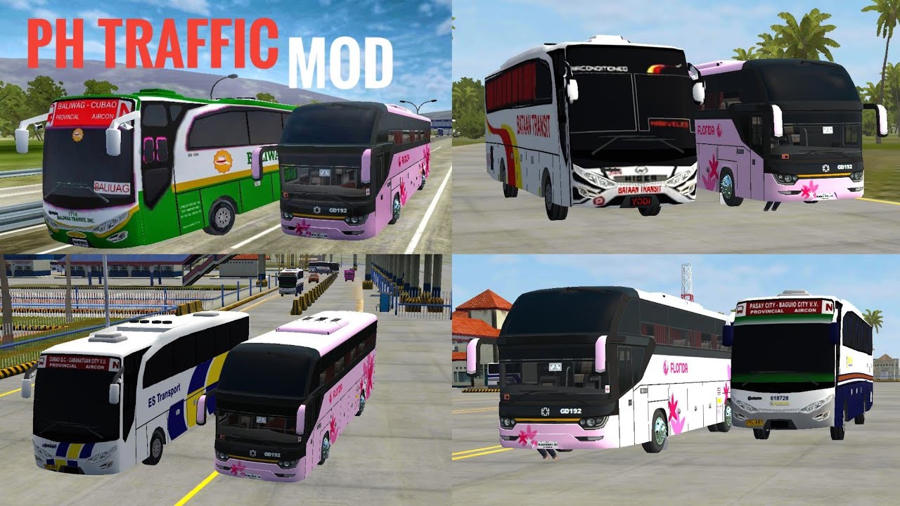PH SKIN TRAFFIC MOD[BUSSID) - YouTube