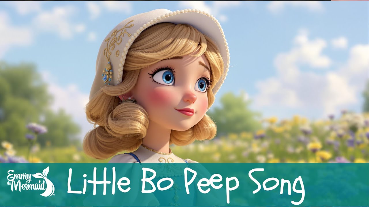 🐑 Little Bo Peep’s Sheep Adventure! | Fun Animated Nursery Rhyme for ...